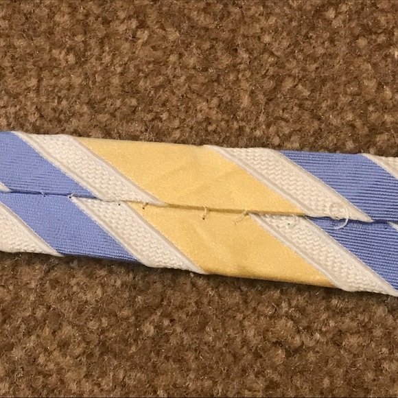 Donald Trump | Accessories | Donald Trump Yellow Blue Striped President ...